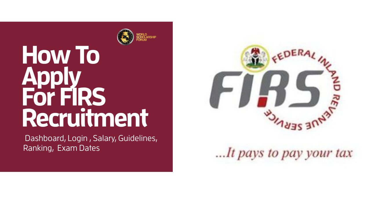 FIRS Recruitment 2025/2026 Application Form Portal | www.firs.gov.ng ...