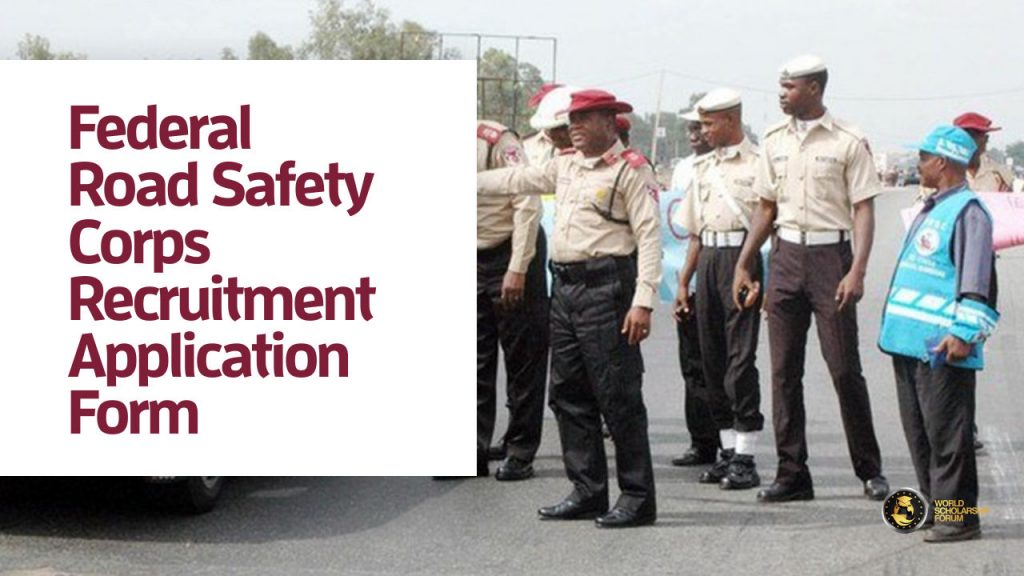 FRSC Recruitment 2025/2026 Application Form Registration Portal | www ...